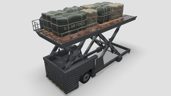 3D model military aircraft loader - TurboSquid 1472126
