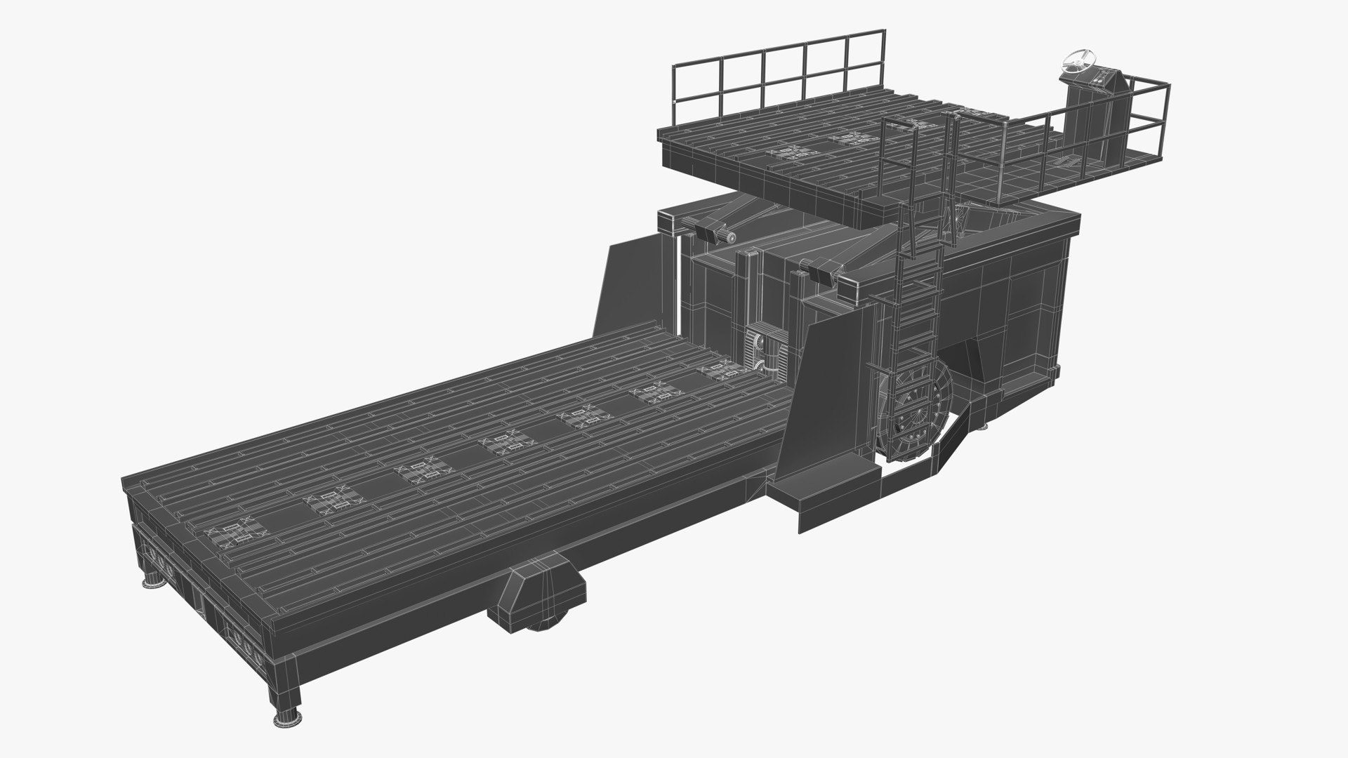 3D Model Military Aircraft Loader - TurboSquid 1472126