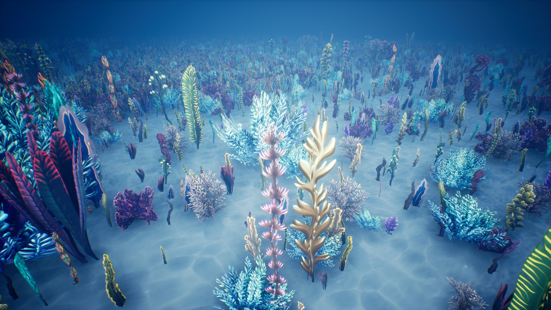 Stylized Seaweeds 3D - TurboSquid 1696229