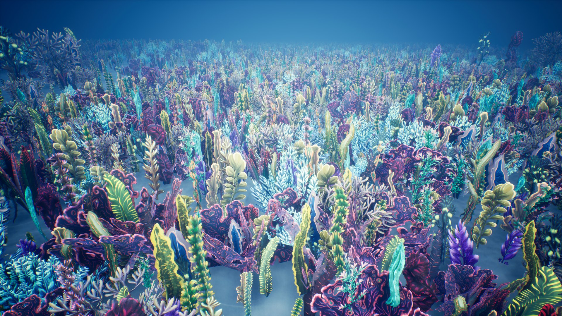 Stylized Seaweeds 3D - TurboSquid 1696229