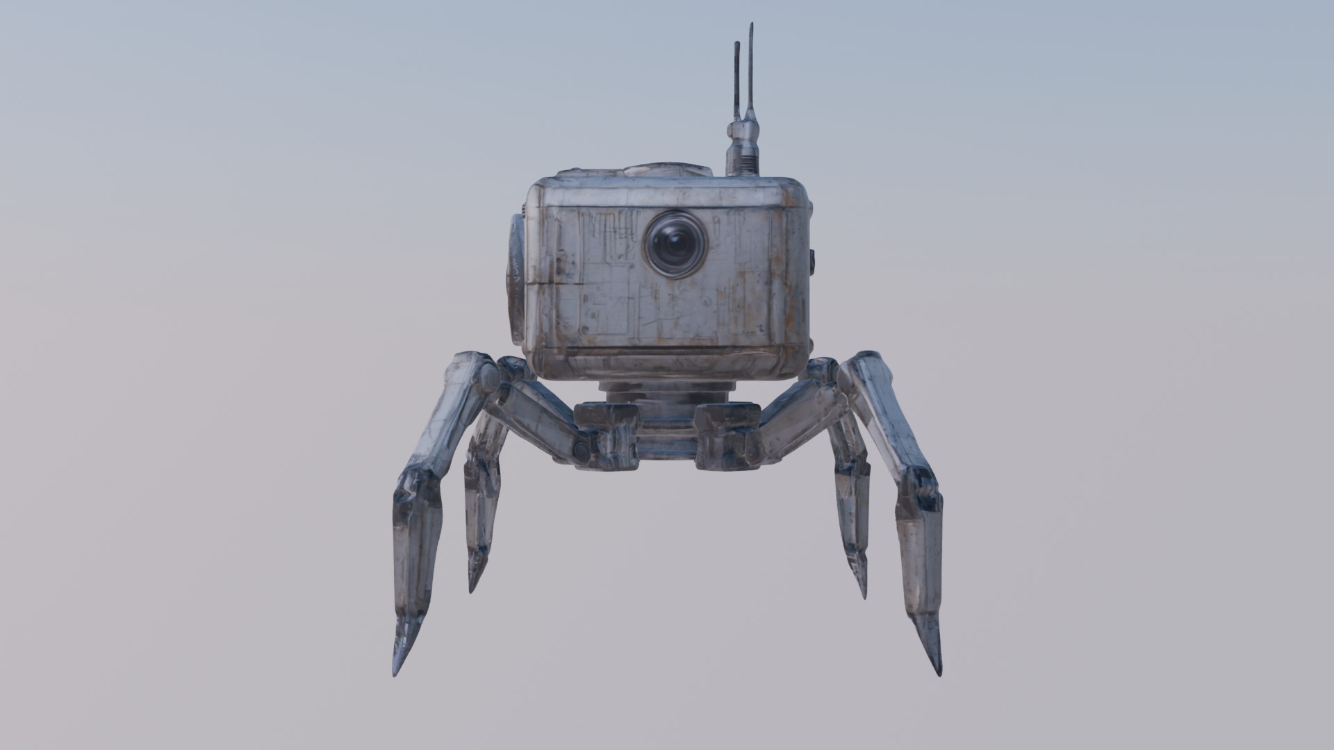 3D Model Non-humanoid Robot - TurboSquid 2319460