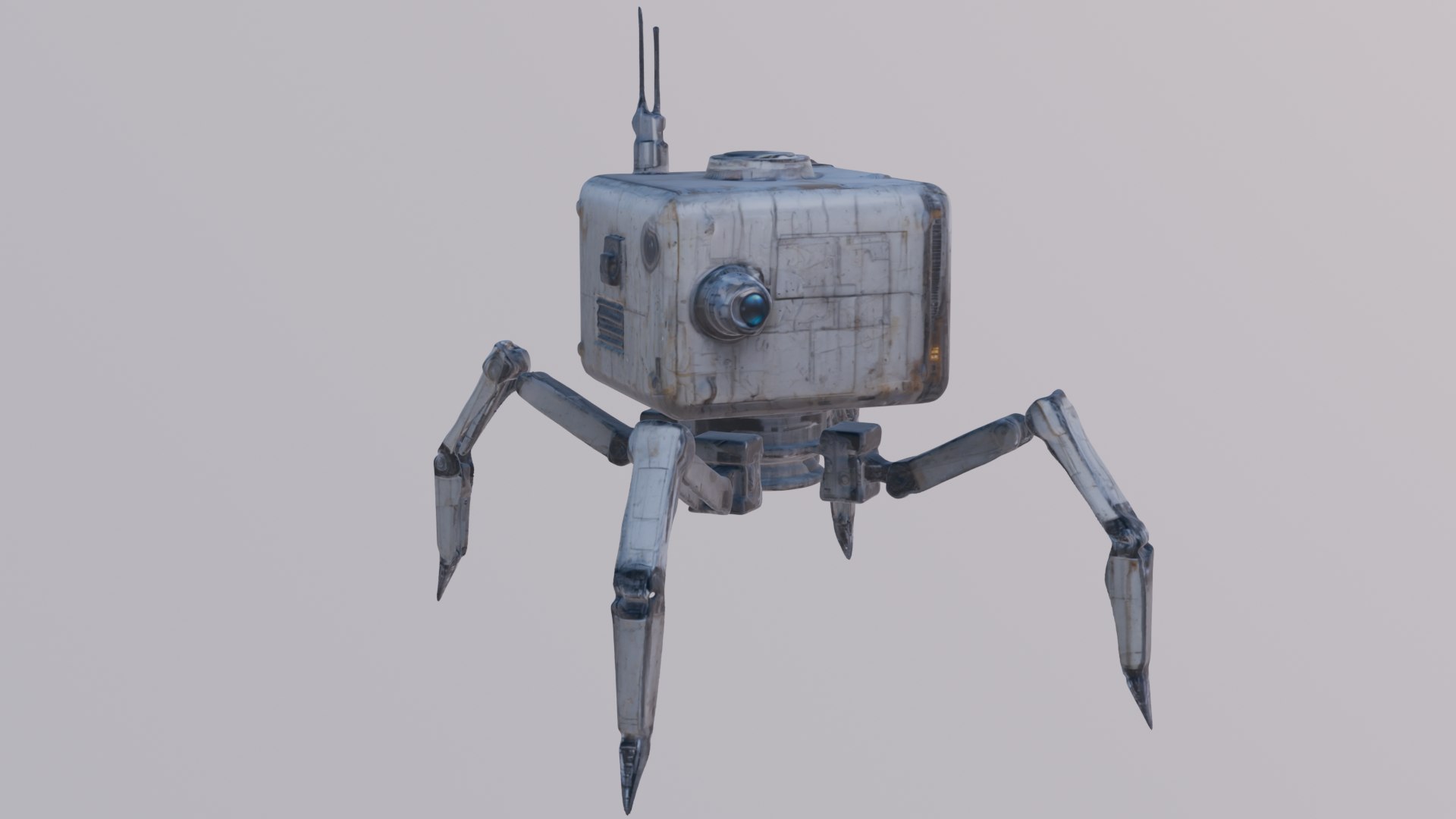 3D Model Non-humanoid Robot - TurboSquid 2319460