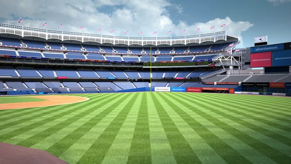 3d yankee stadium audience animations