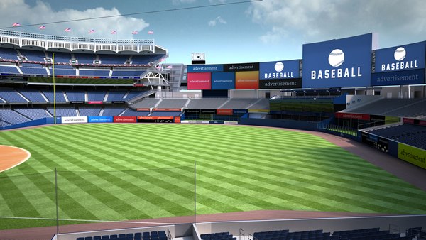 3d yankee stadium audience animations