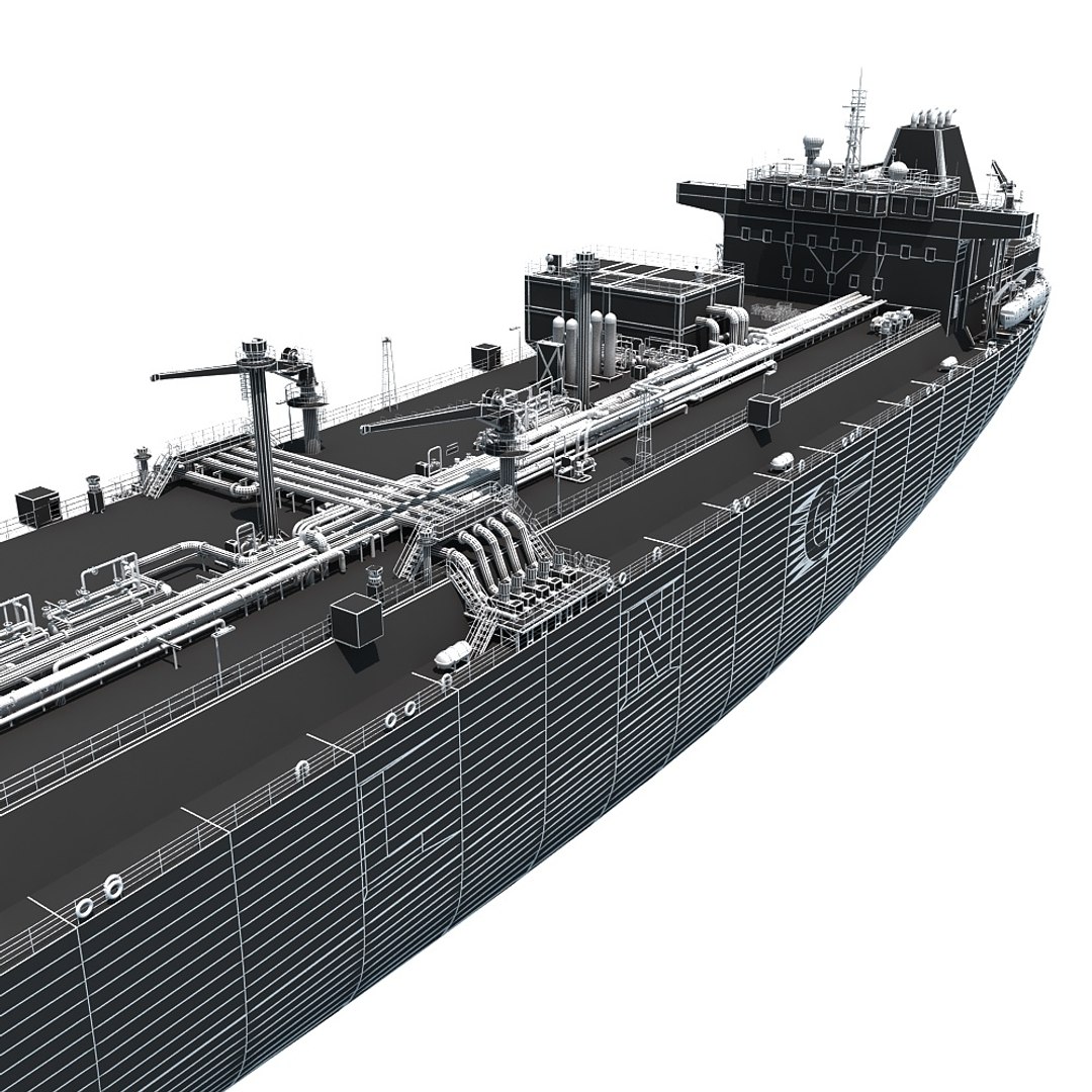 3D Lng Tanker Ship - TurboSquid 1628225