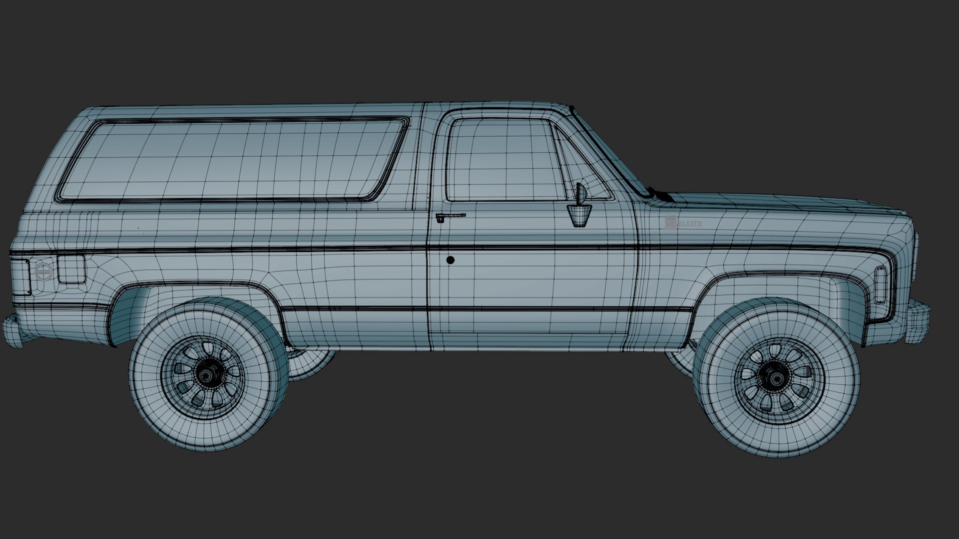 3D Chevrolet K5 Blazer Model - TurboSquid 1735100
