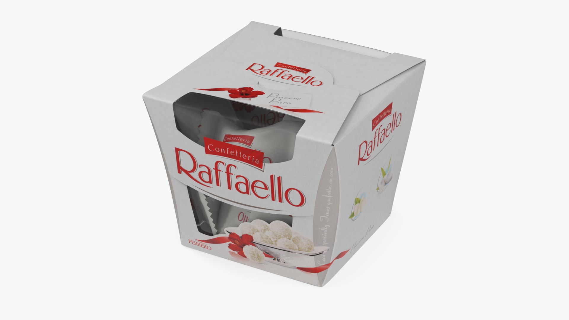 Ferrero Raffaello Candy Gift Box 3D - TurboSquid 2202973
