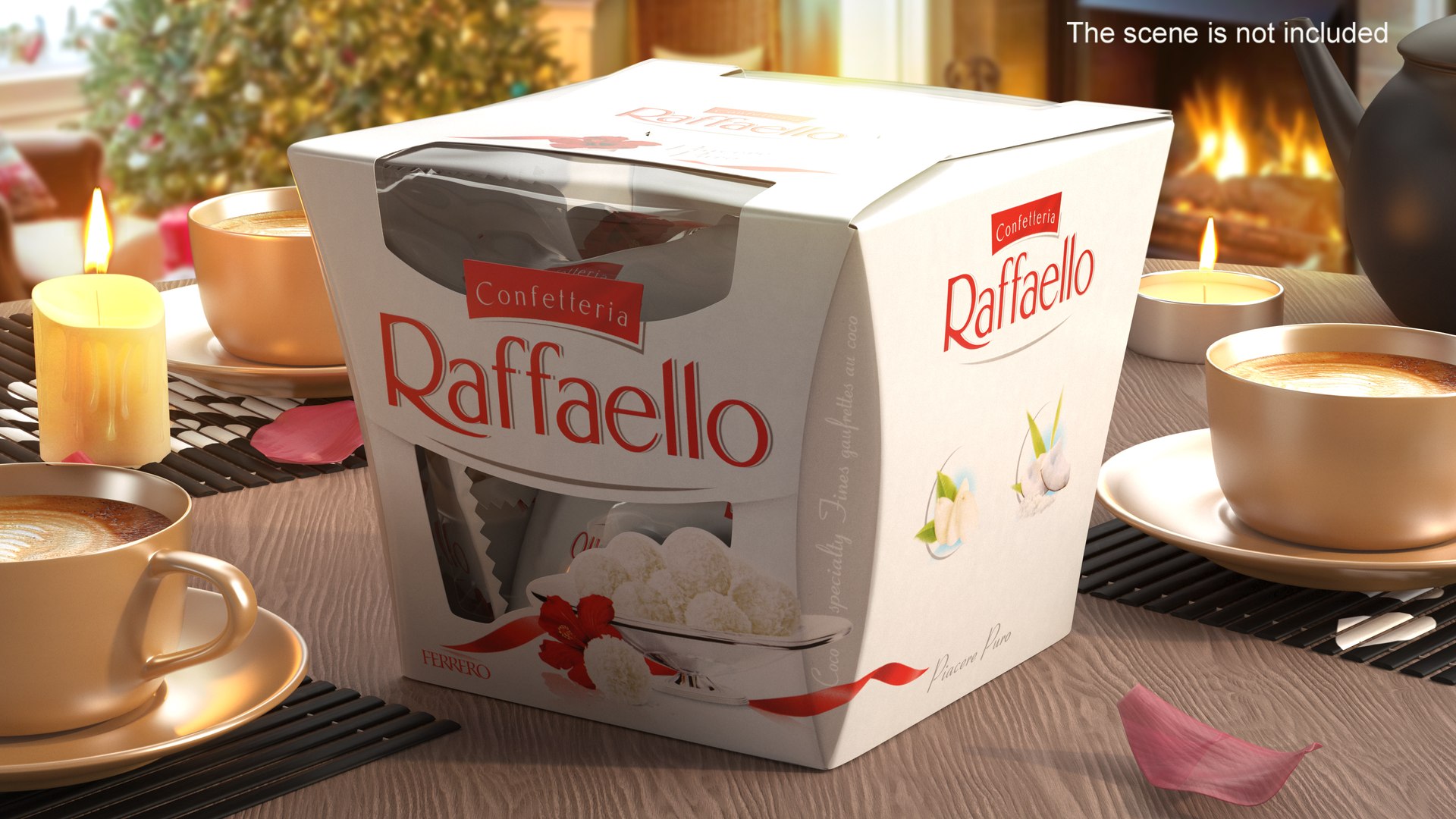 Ferrero Raffaello Candy Gift Box 3D - TurboSquid 2202973