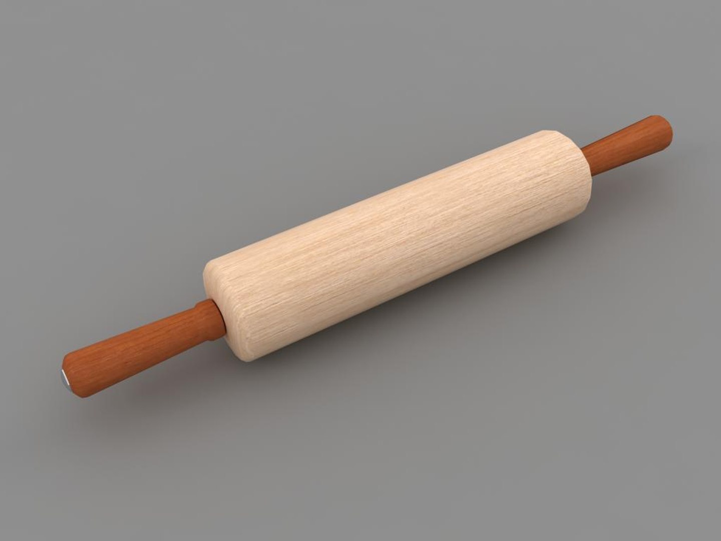 3d rolling pin model