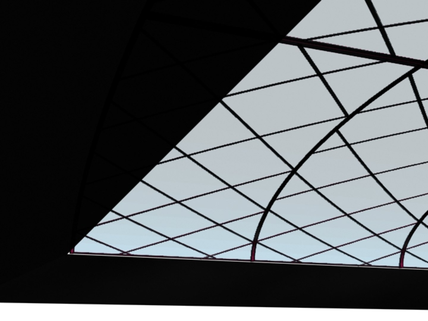3ds max glass roof