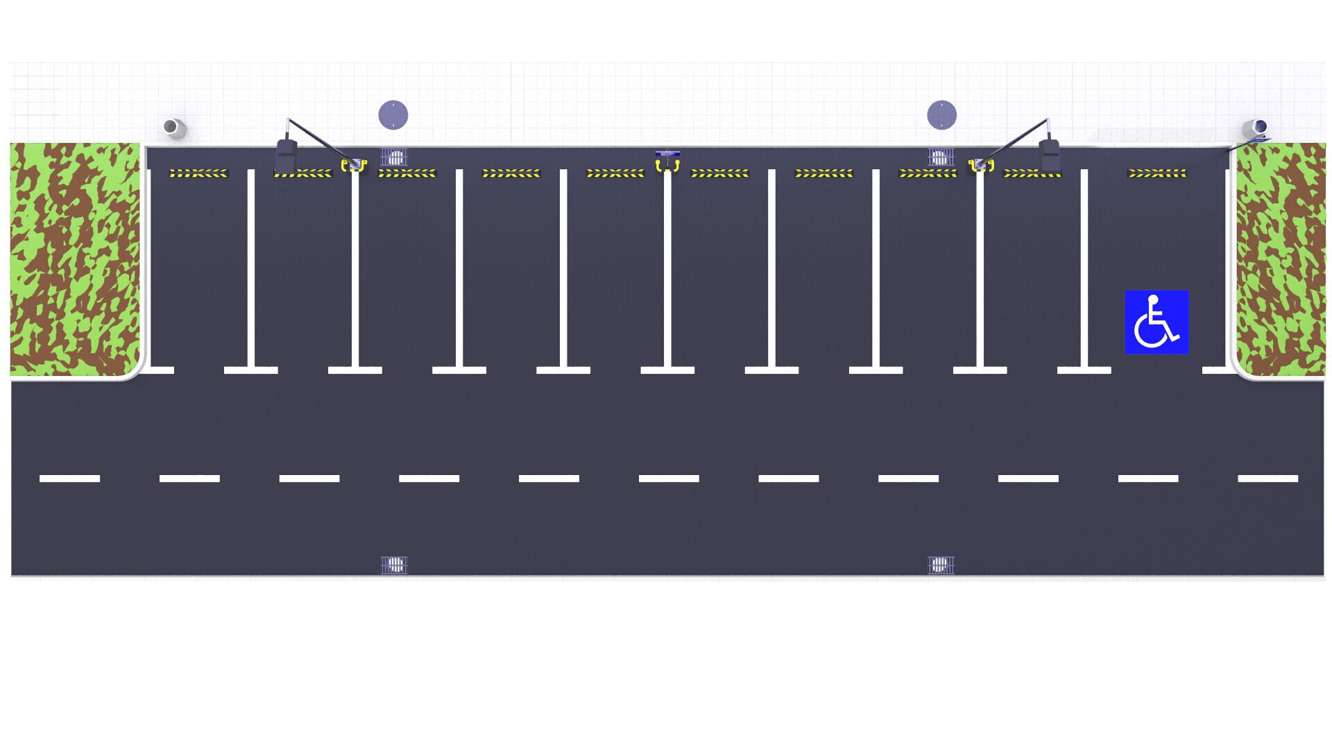 3D Model Car Park 6 - TurboSquid 2257589