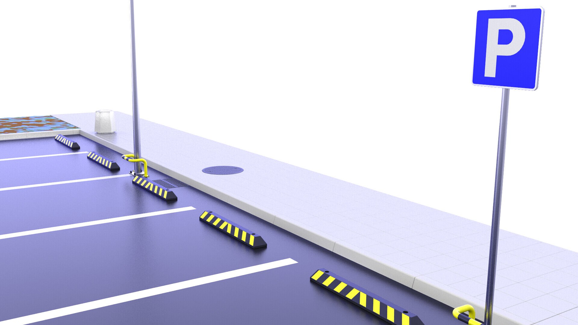 3D Model Car Park 6 - TurboSquid 2257589