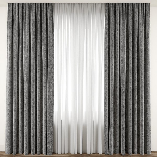 Curtain fabric drape 3D - TurboSquid 1462498