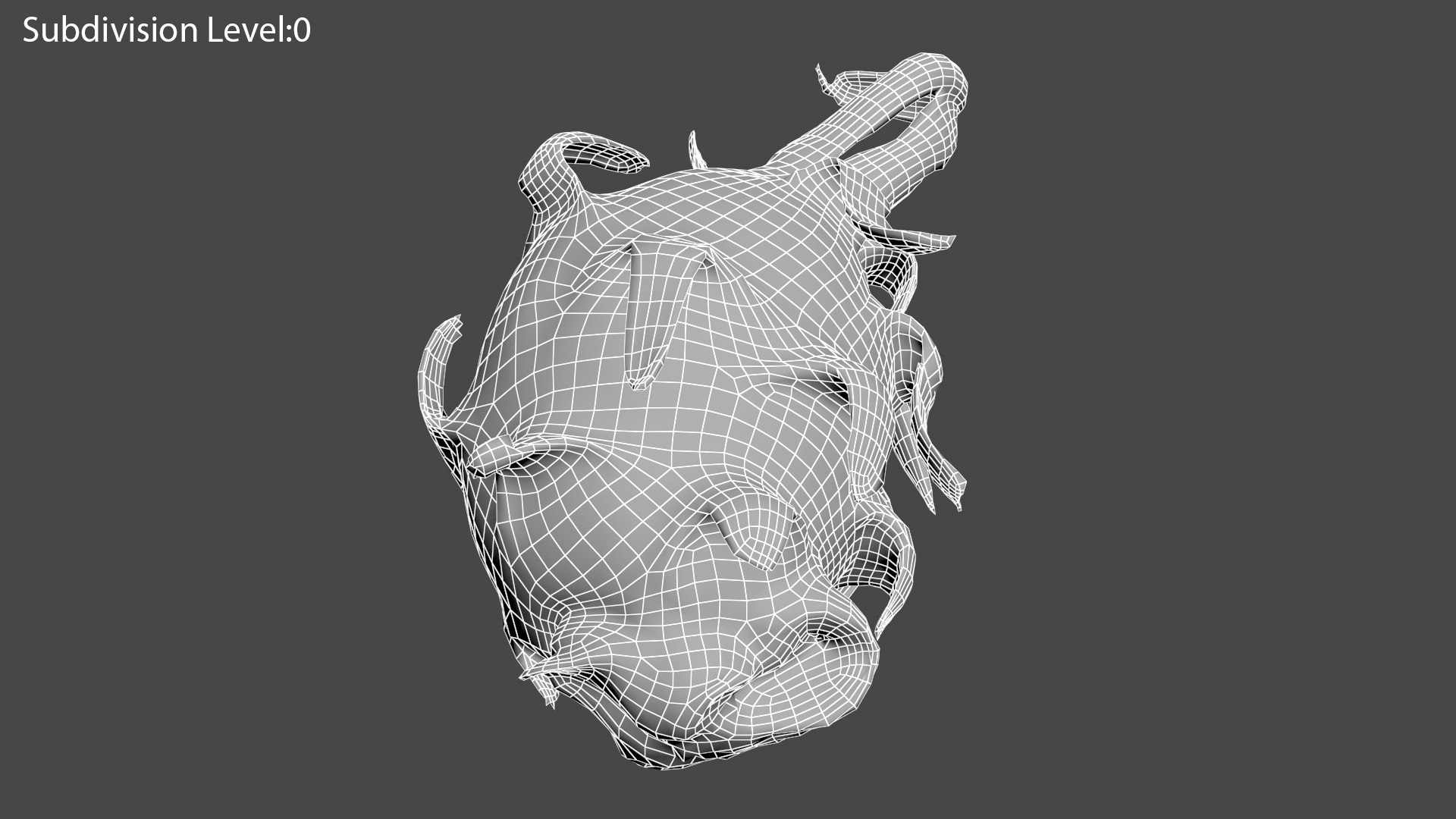3D dragon fruit model - TurboSquid 1684569