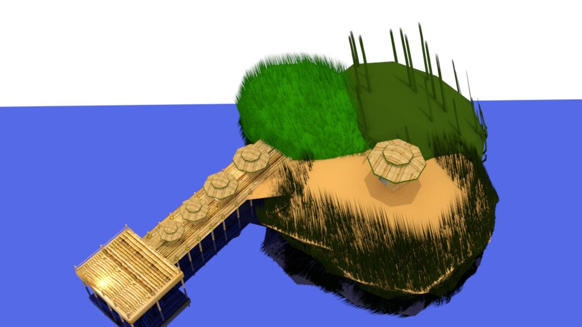 Sea Beach 3D Model | 1148022 | TurboSquid