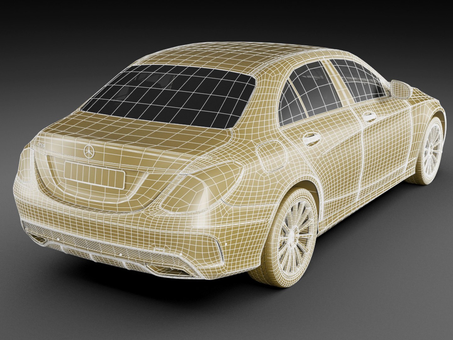Mercedes C Class 3d Model