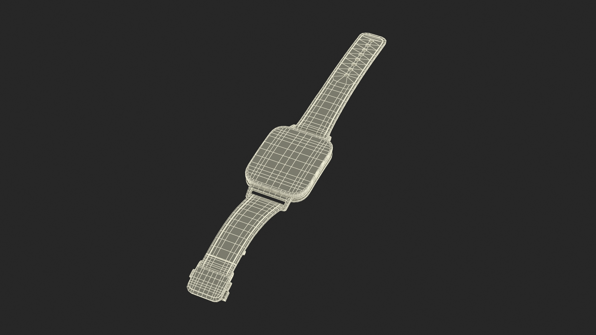 Smartwatch ASUS With Leather Strap 3D Model - TurboSquid 2228880