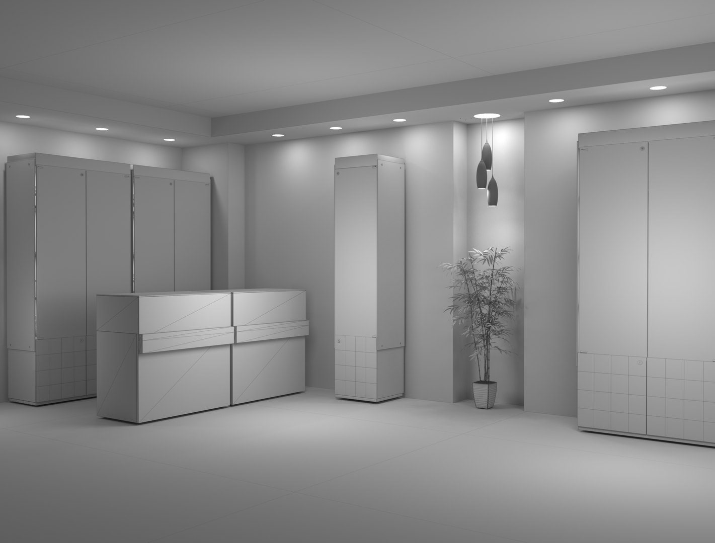 3D Shop Lights - TurboSquid 1695751