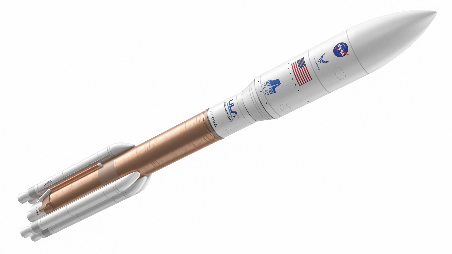 3D Atlas 5 Rocket - TurboSquid 2268924