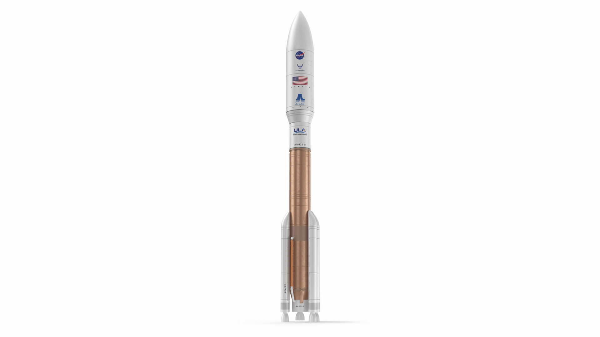 3D Atlas 5 Rocket - TurboSquid 2268924