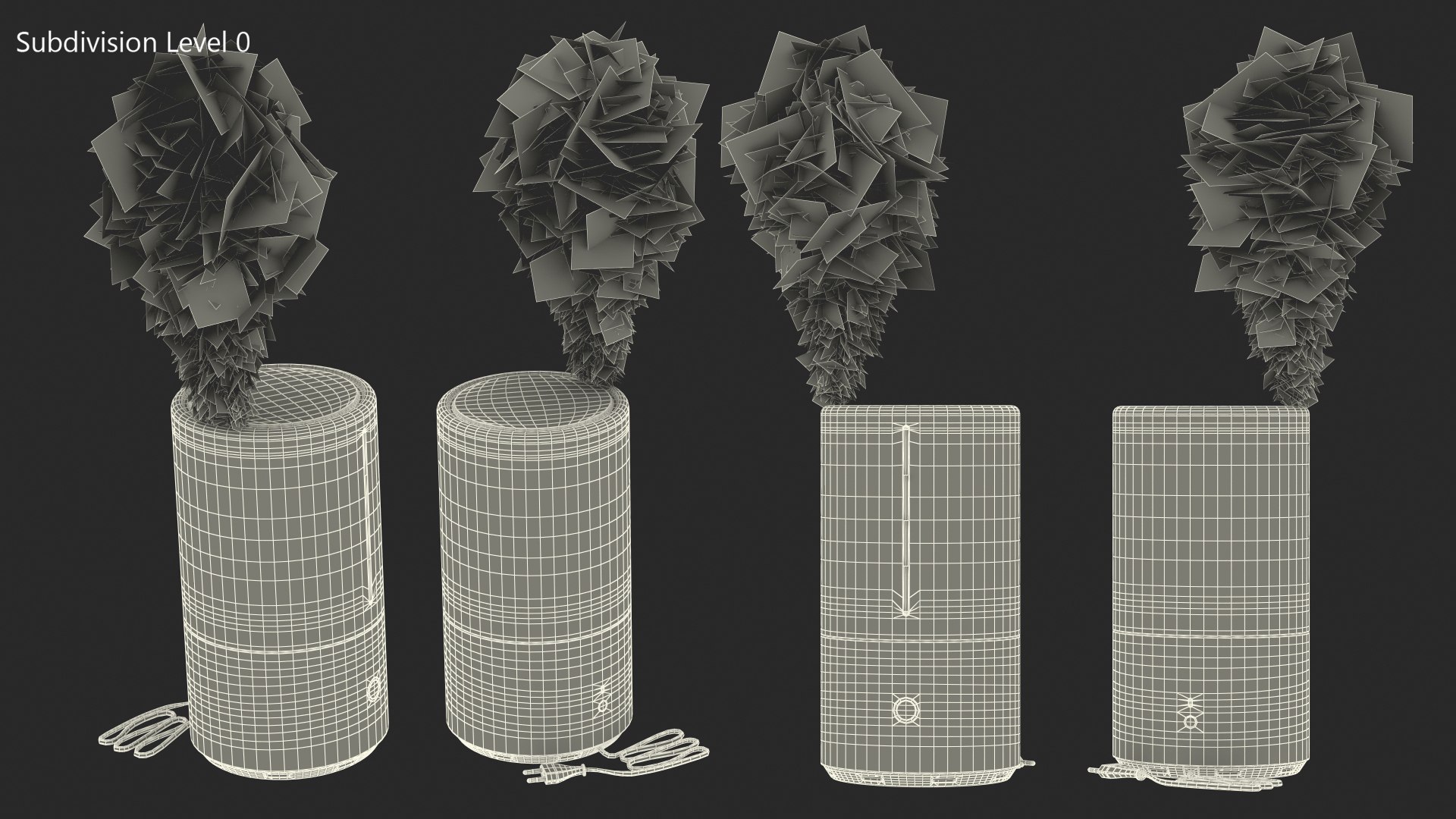 3D Ultrasonic Air Humidifier With Steam - TurboSquid 1980610