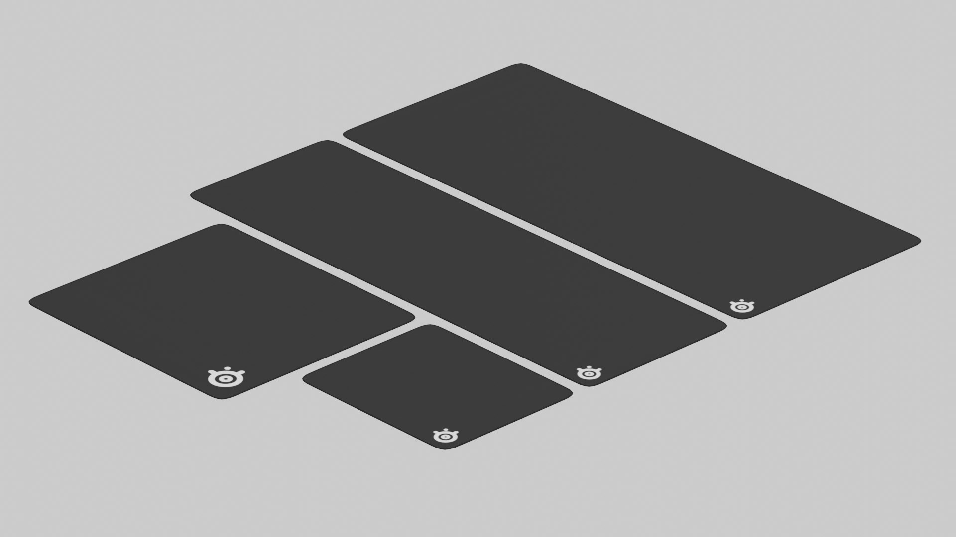 SteelSeries - Mouse Pads - All Sizes 3D Model - TurboSquid 2167216