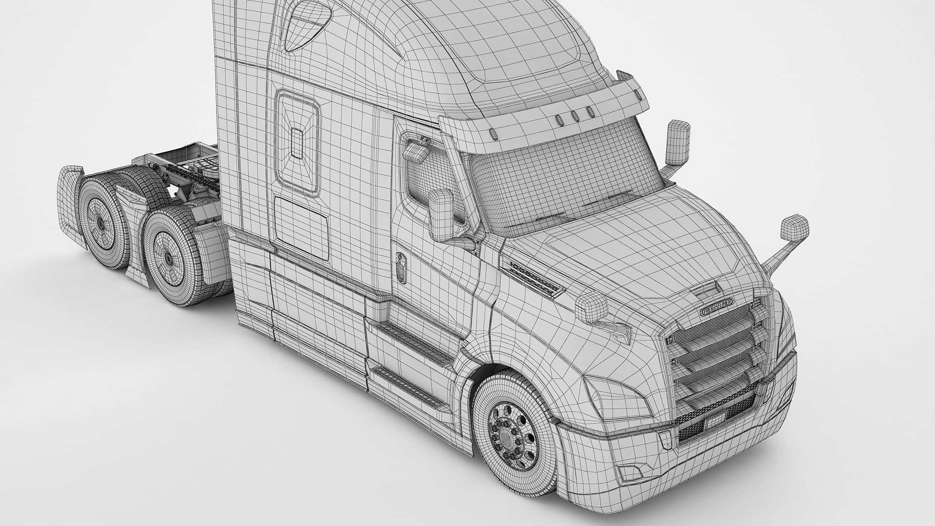 Freightliner cascadia 2020 model - TurboSquid 1625751