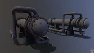 Heat Exchanger 3D Models for Download | TurboSquid