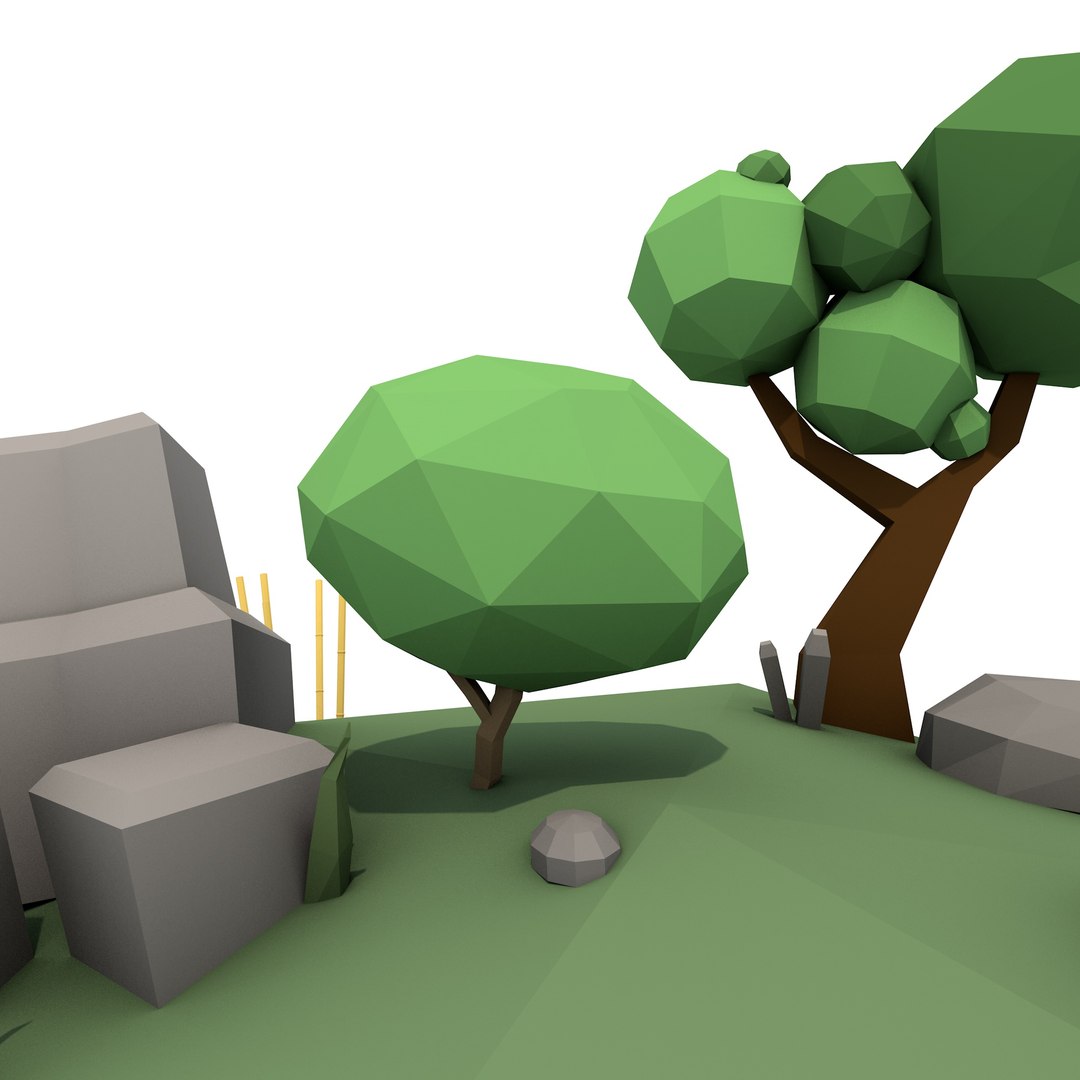 Simple Island 3D Model - TurboSquid 1356297