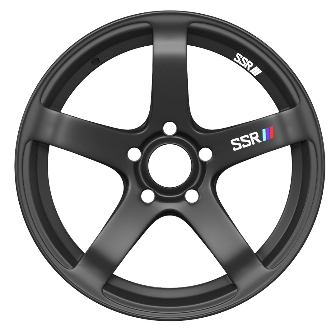 3d Model Rims Ssr Matte Black