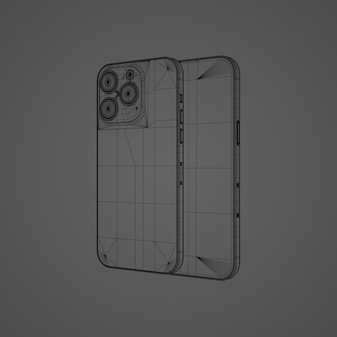 3D iPhone 14 pro LowPoly - TurboSquid 1956796