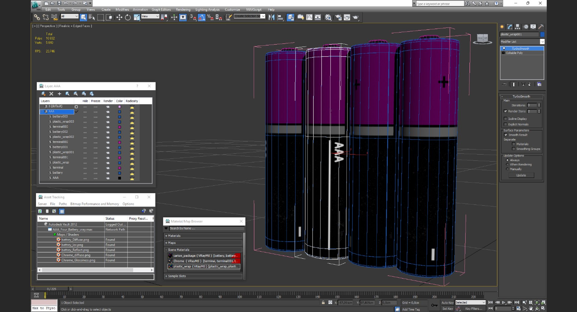 Aaa Battery 3D Model - TurboSquid 1422192