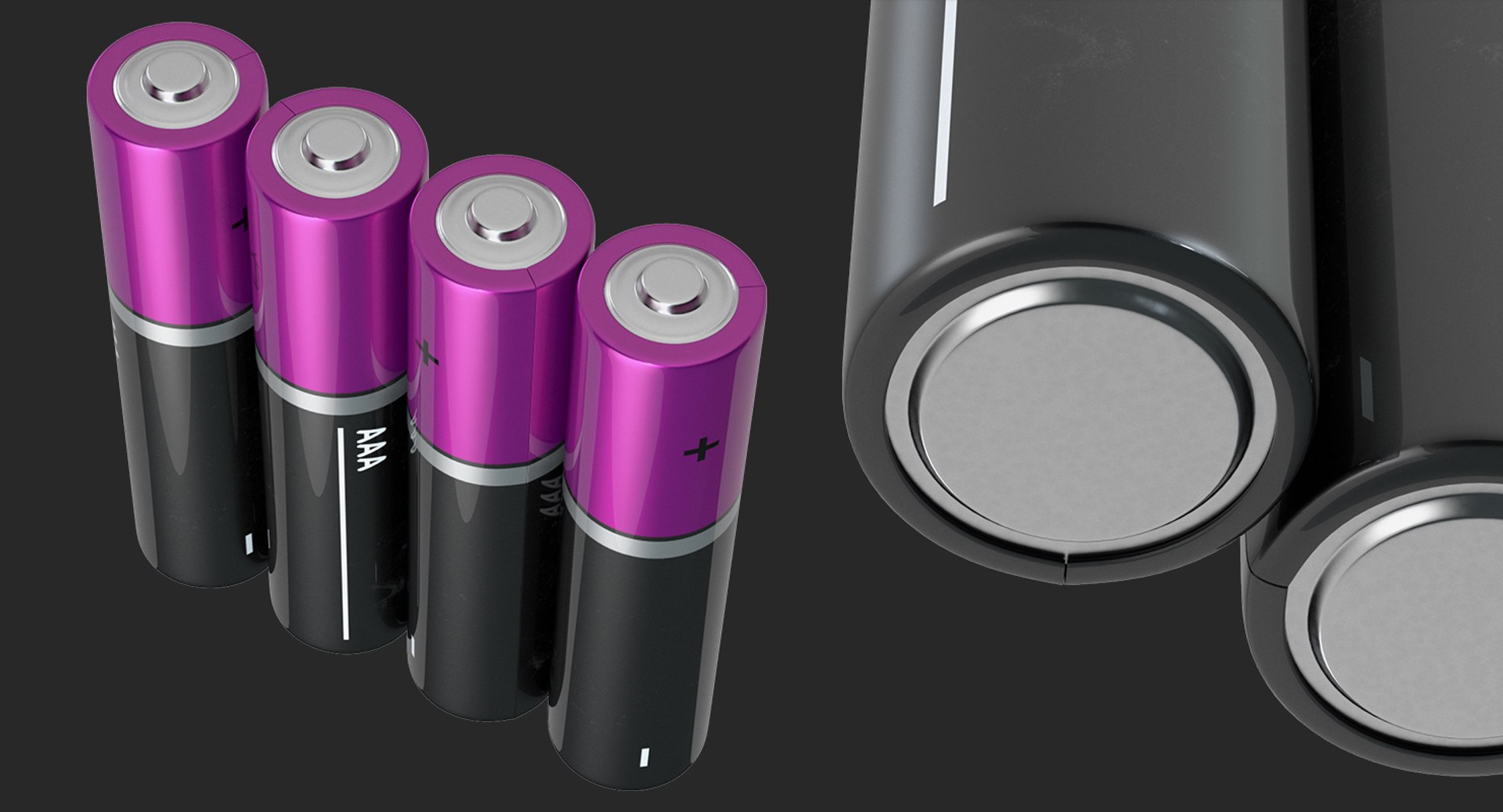 Aaa Battery 3D Model - TurboSquid 1422192