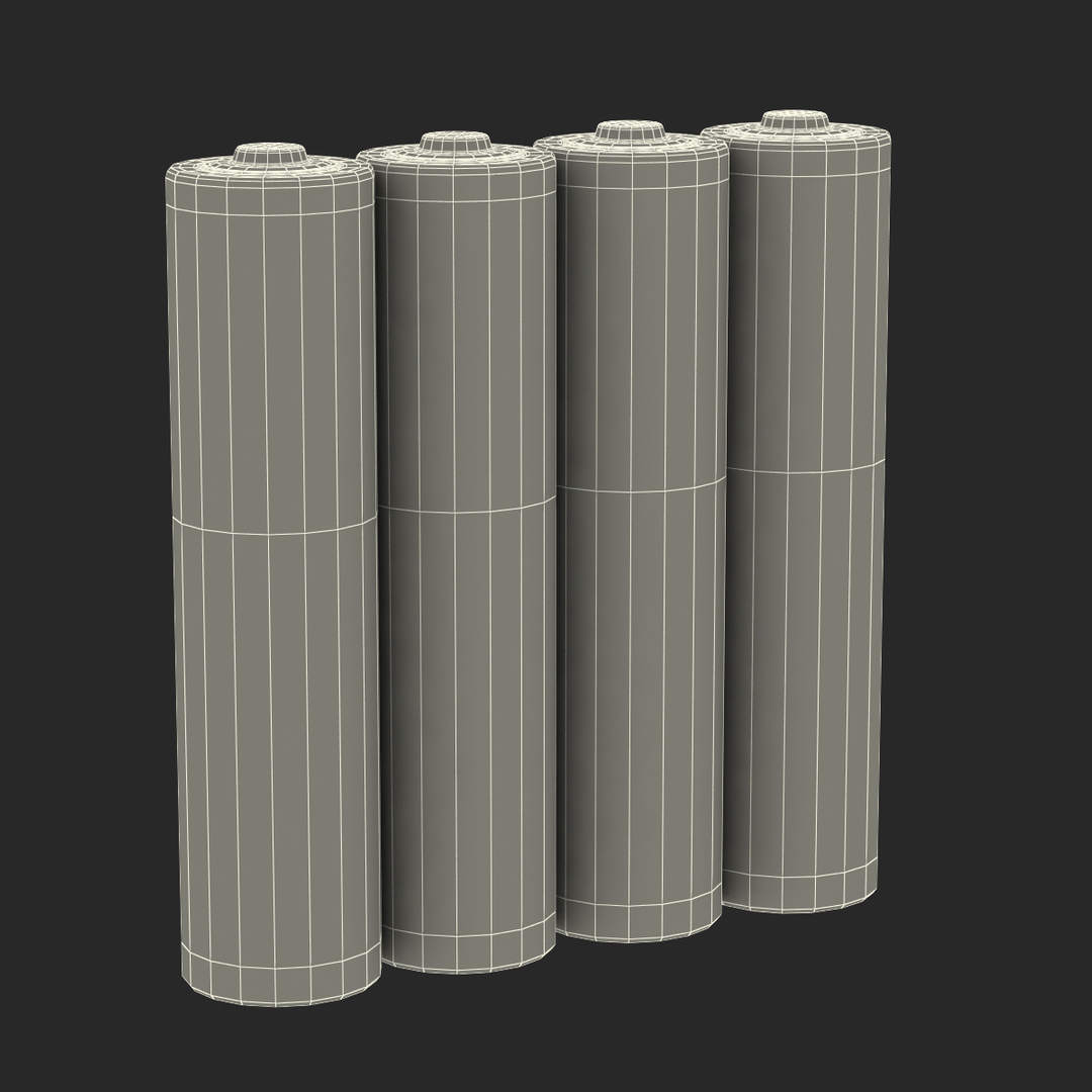 Aaa Battery 3D Model - TurboSquid 1422192