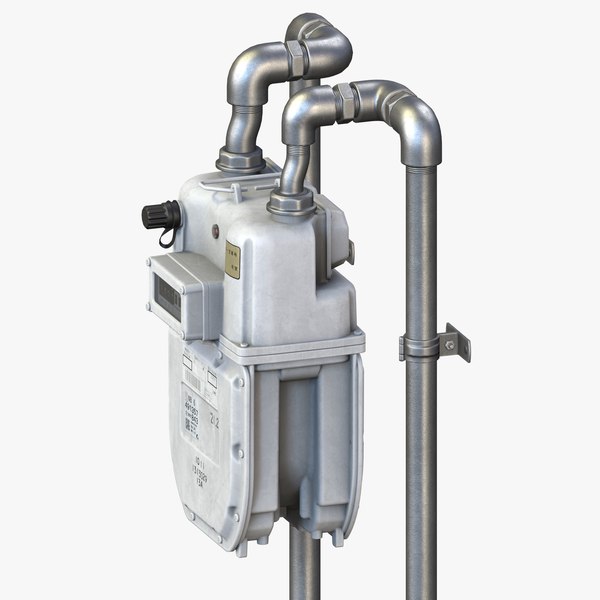 3D модель Japanese Gas Meter - NB6 - TurboSquid 2098854