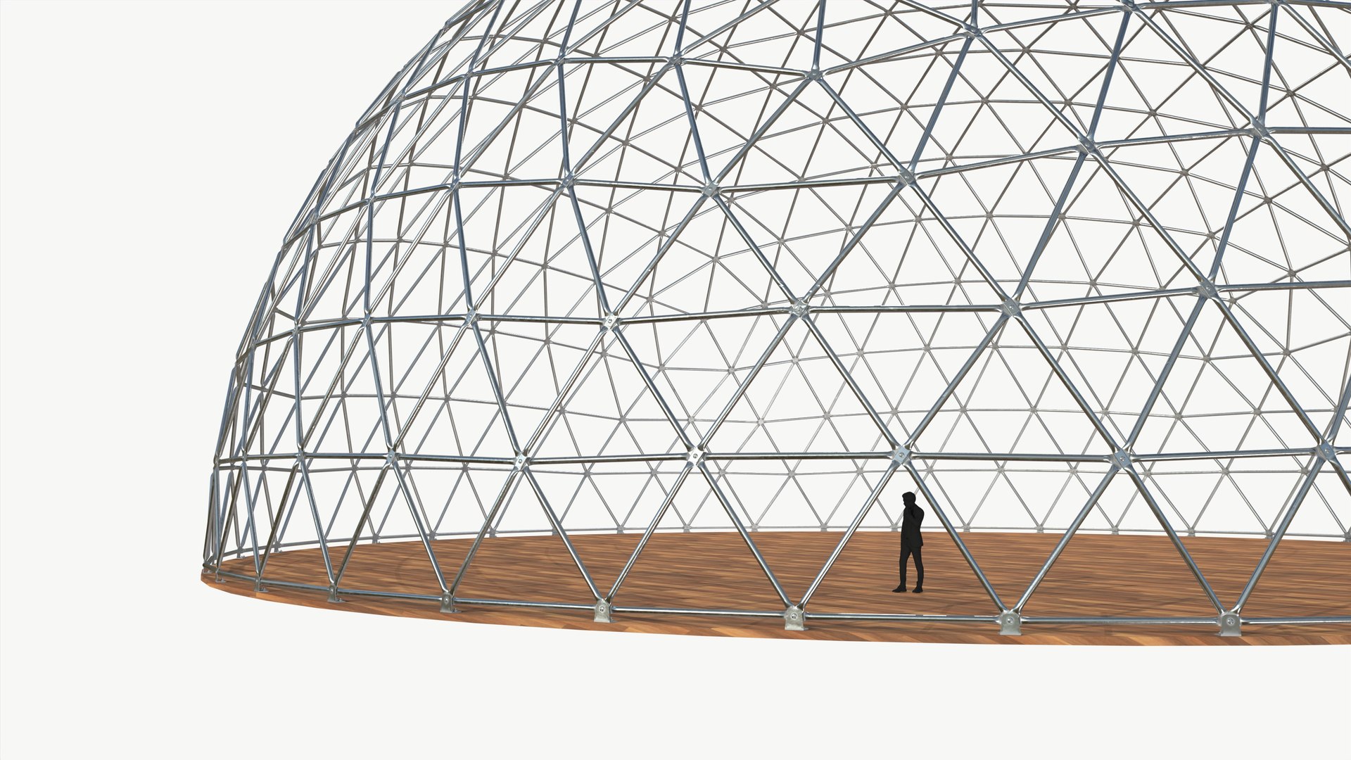 3D Model Geodesic Dome V8 - TurboSquid 2216857