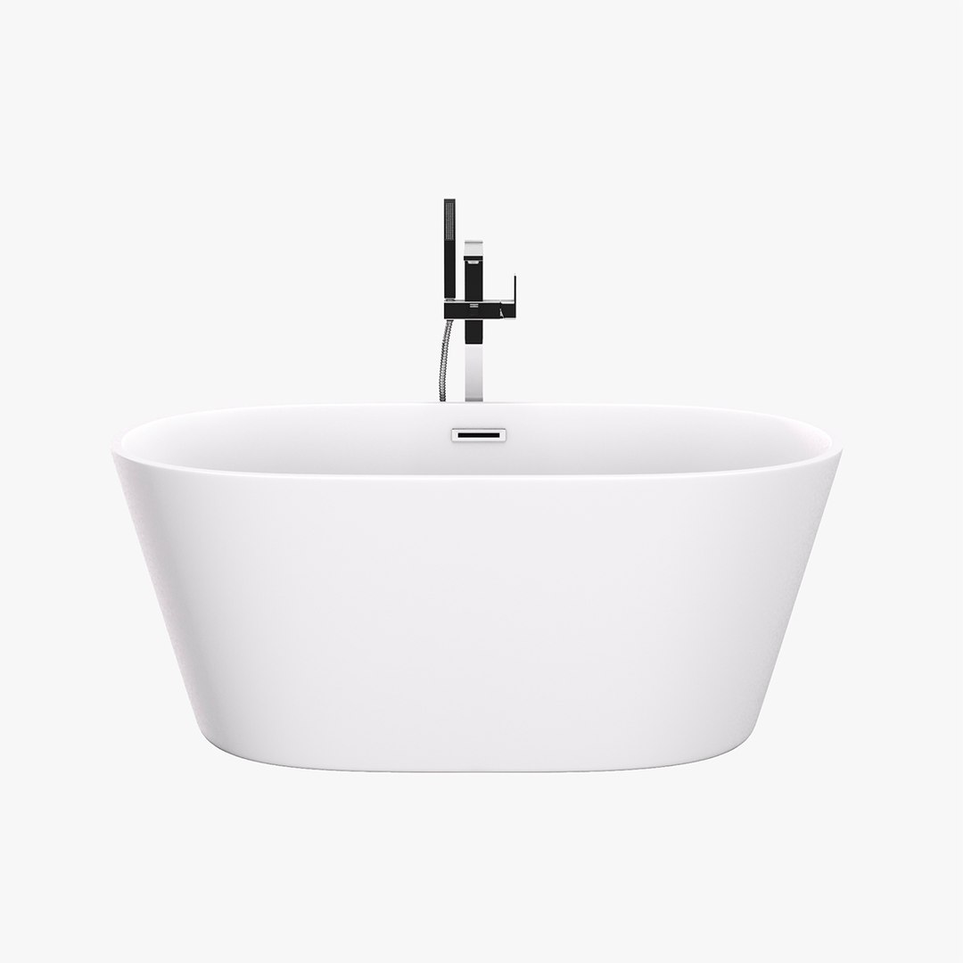 Bath BelBagno BB202-1500-750 3D Model - TurboSquid 1804854