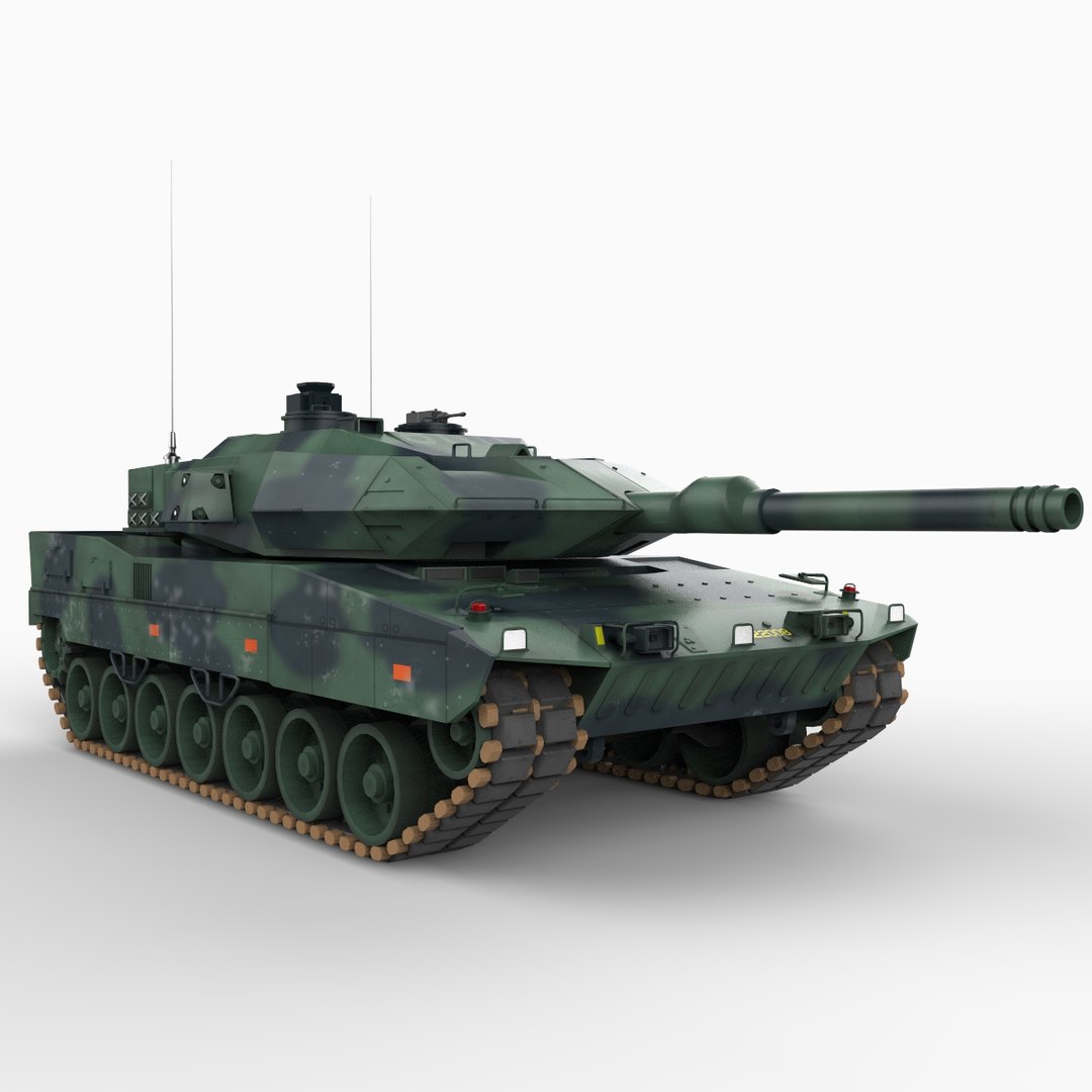3d Model Stridsvagn 122 Main Battle Tank