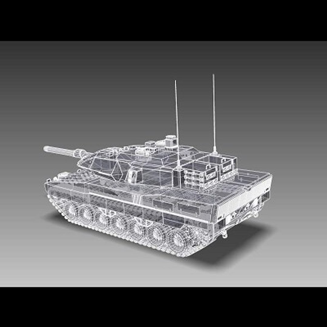 3d Model Stridsvagn 122 Main Battle Tank