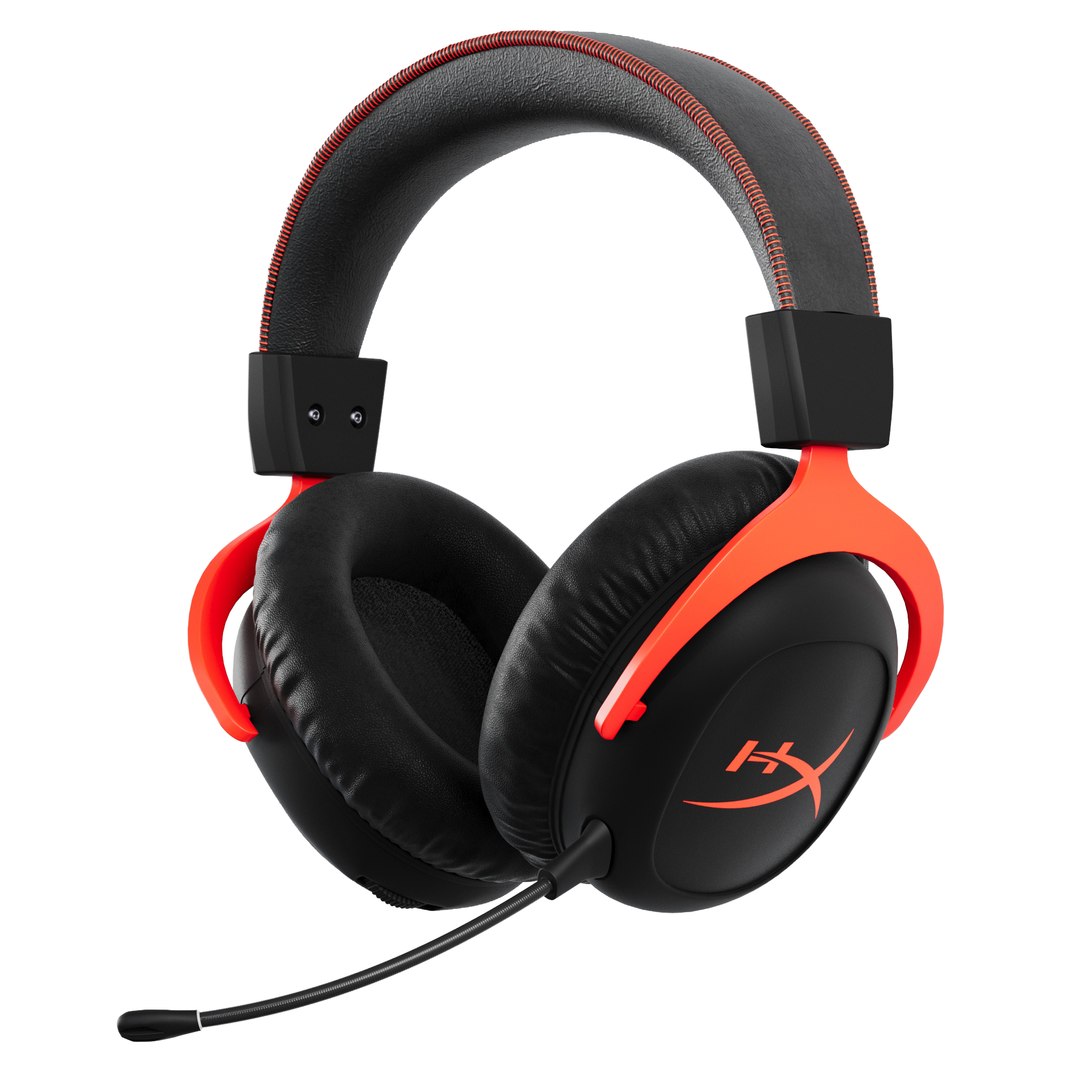 3D HyperX Cloud II Wireless Model - TurboSquid 2239107