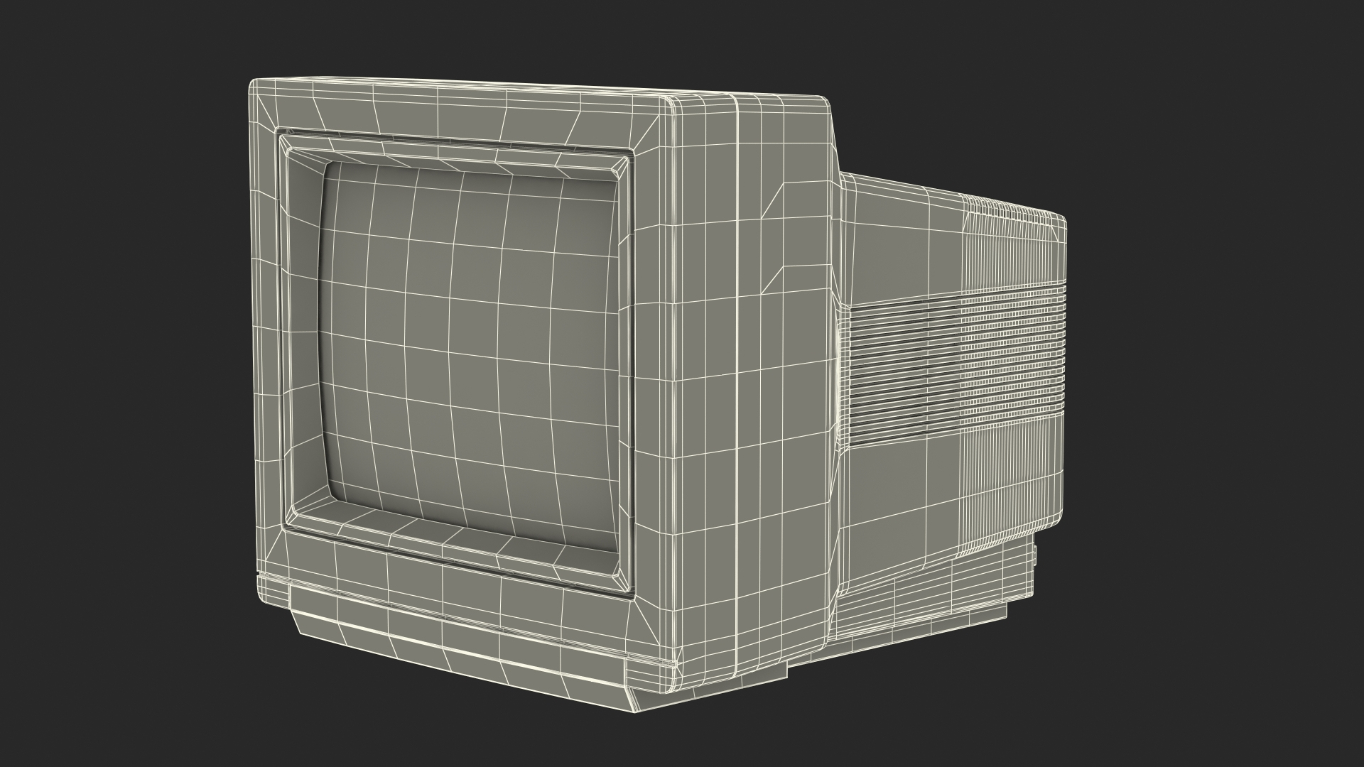 Vintage Monitor 3D Model - TurboSquid 2061170
