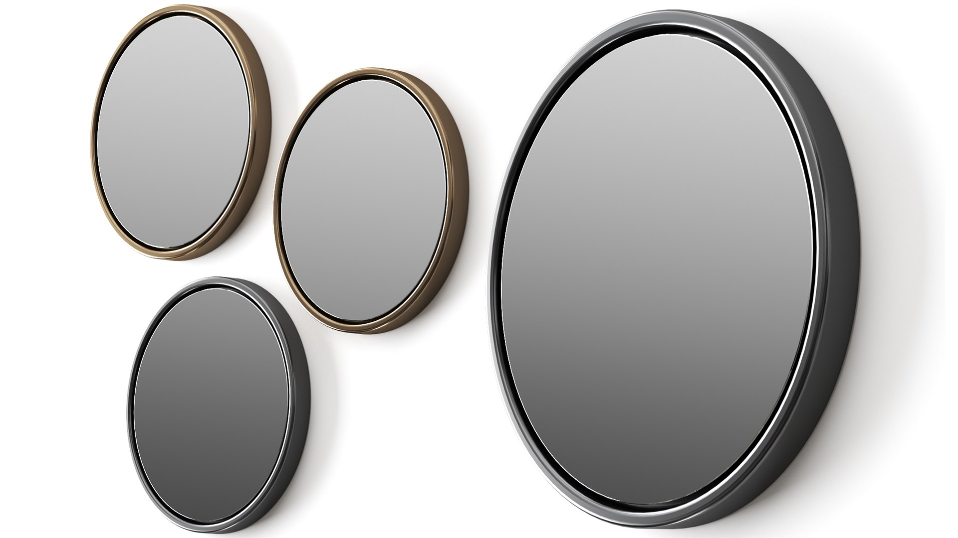 3D Oh Frame Oh By Reflex Mirror Model - TurboSquid 1877567