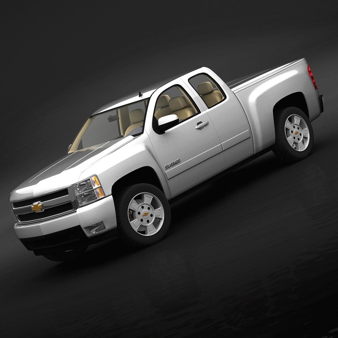 2008 Chevrolet Silverado Extended 3d 3ds