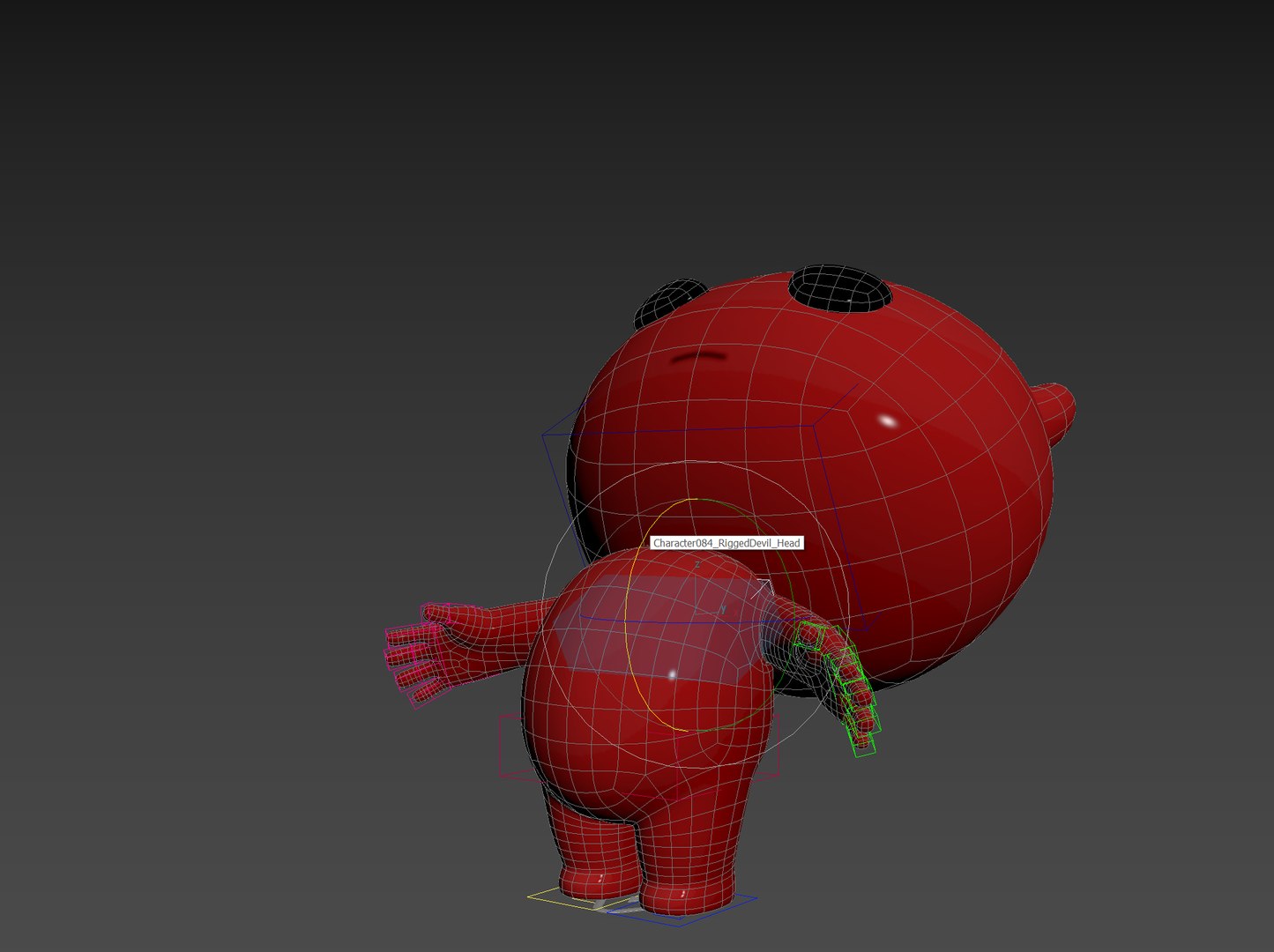 3D Model Rigged Devil Character - TurboSquid 1704838