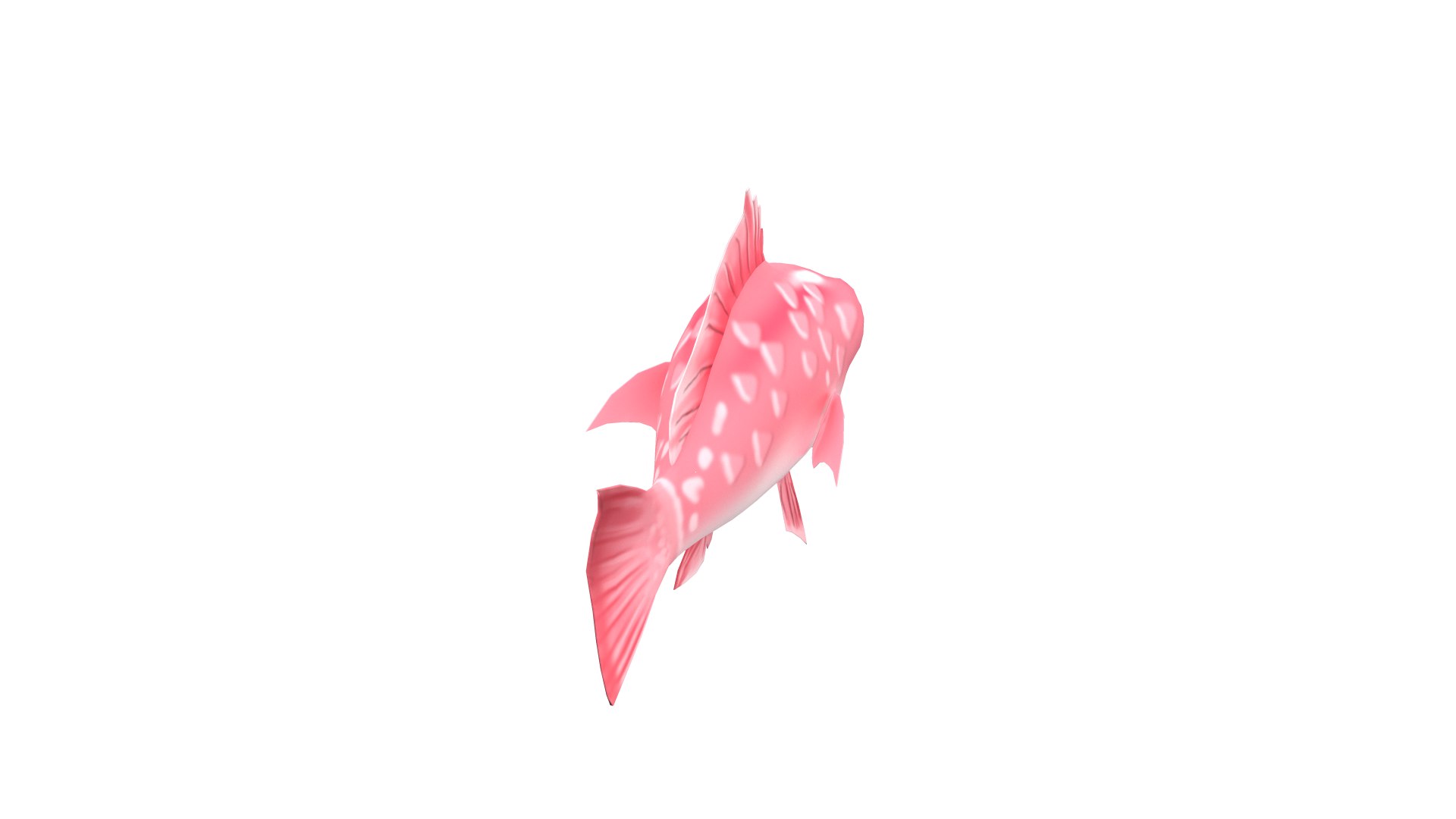 Red Snapper Fish Toon 3D - TurboSquid 1586141