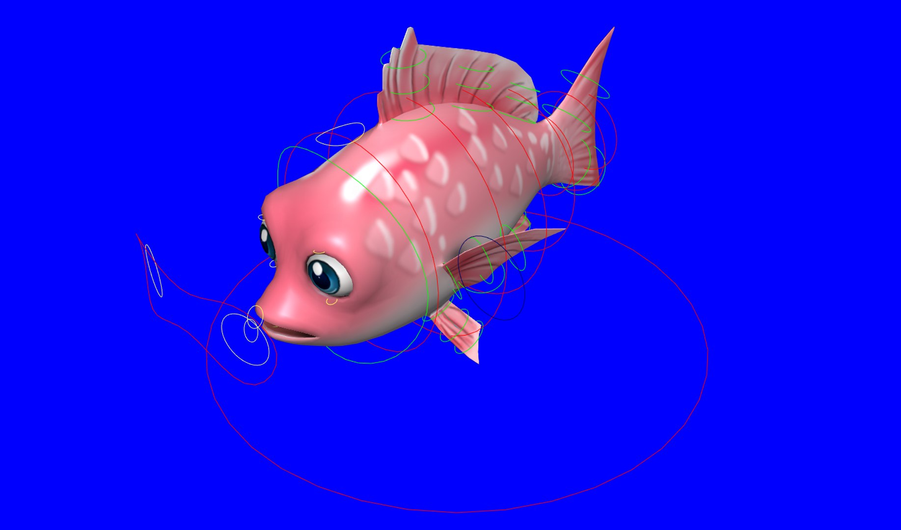 Red Snapper Fish Toon 3D - TurboSquid 1586141