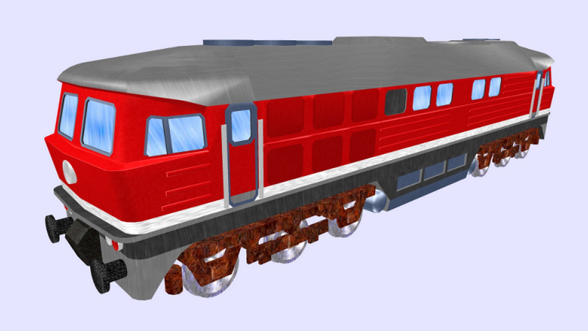 3D Collection Of 14 Diesel Locomotives Model - TurboSquid 1739815