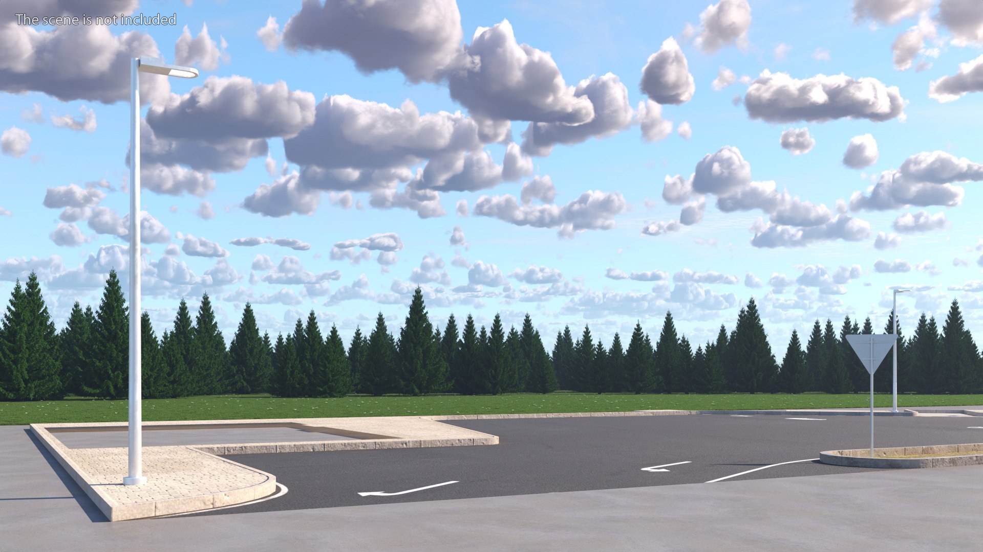 Modern Parking Lot 3D model - TurboSquid 2027751