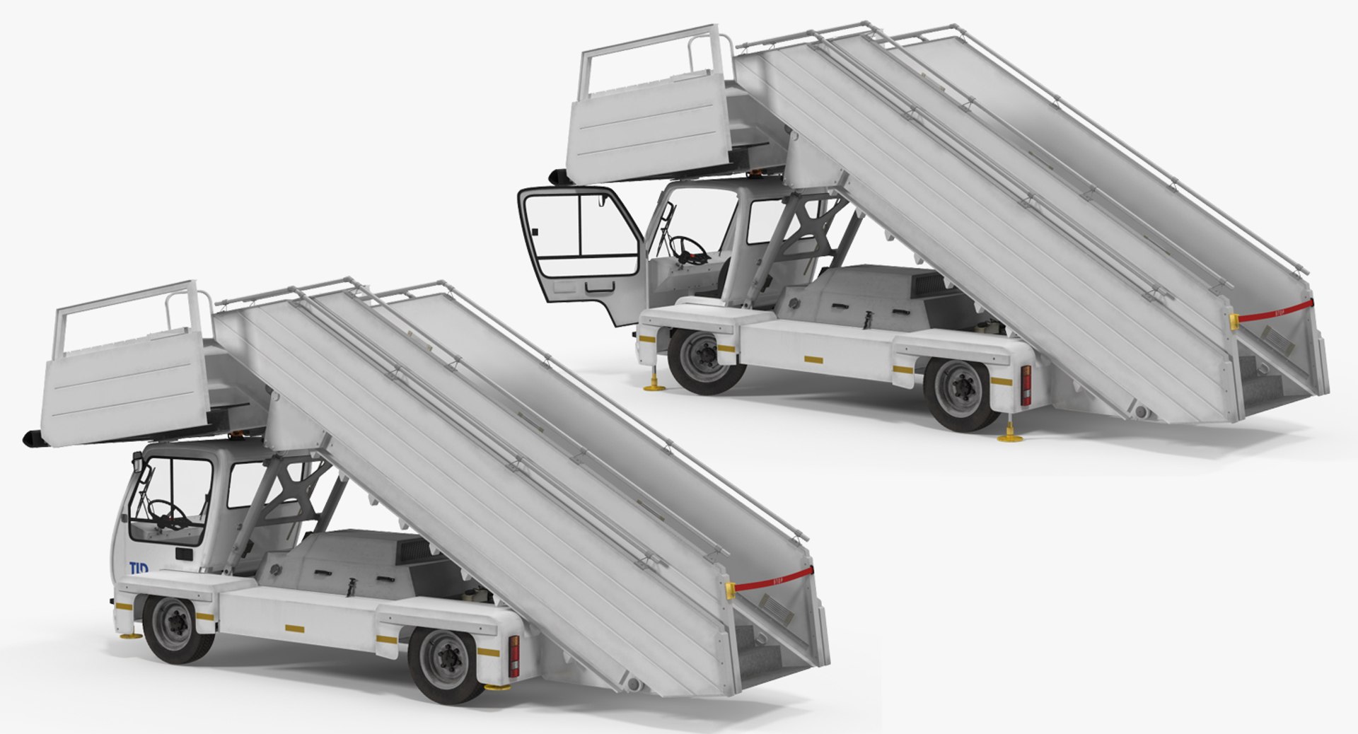 Max Passenger Boarding Stairs Car