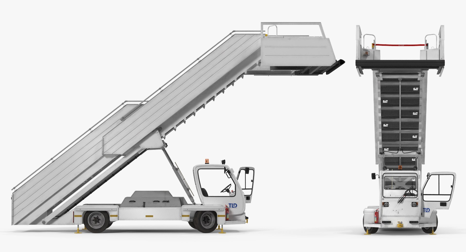 max passenger boarding stairs car